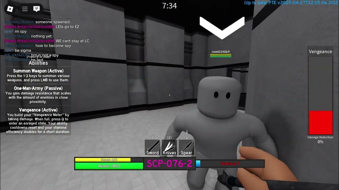 [Roblox] Play as SCP-076-2 "Able" | rBreach Redux - YouTube