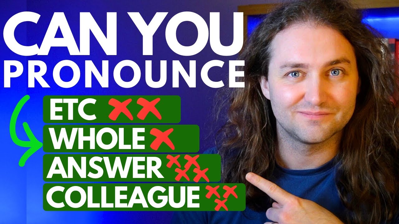 Business English PRONUNCIATION lesson - Can you say these words ...