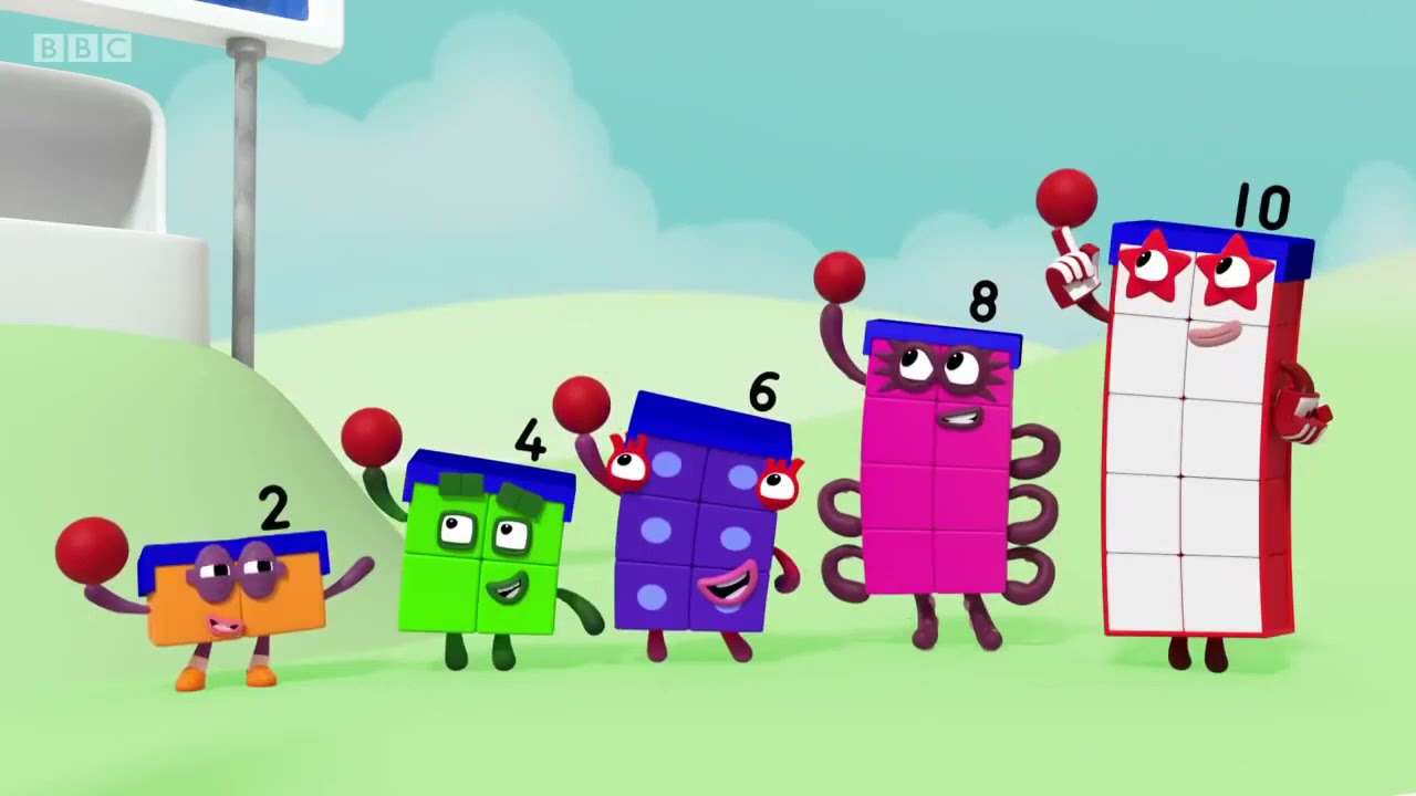 Numberblocks Odds And Evens - YouTube