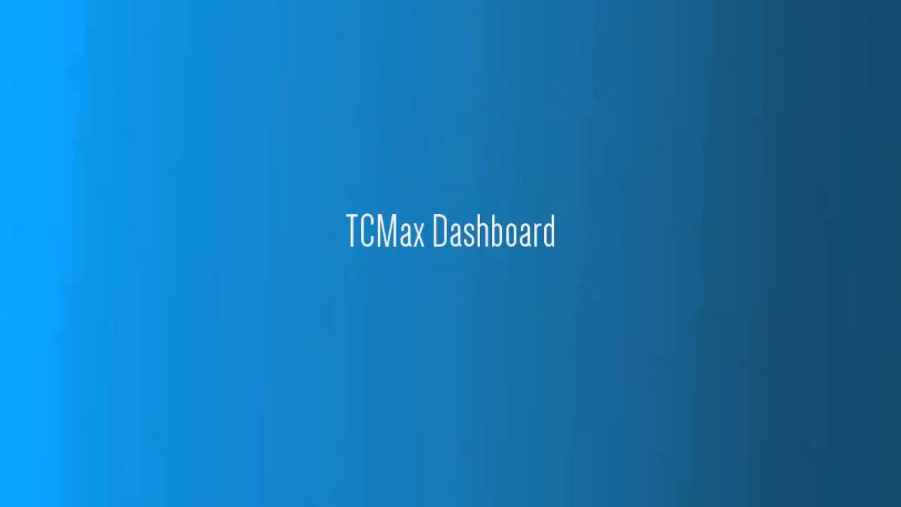 Standard TCMax Sales Demonstration - YouTube