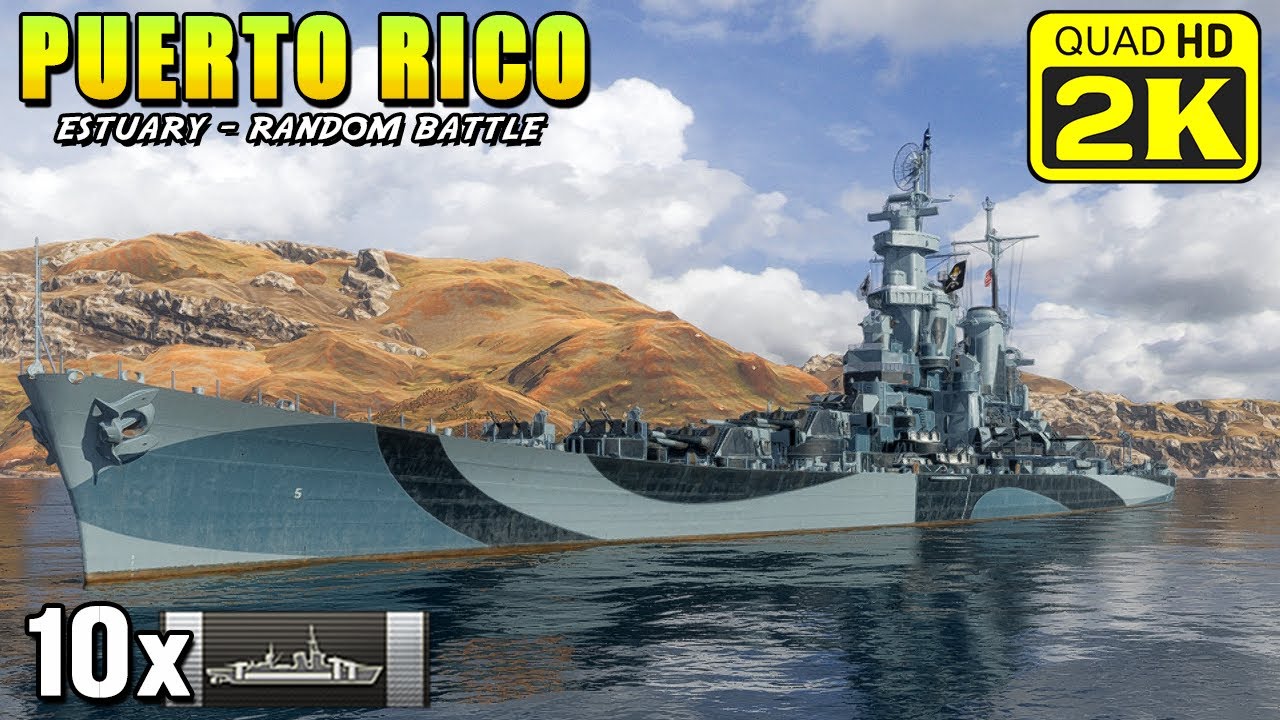 Puerto Rico - Heavy cruiser on the Estuary map - YouTube