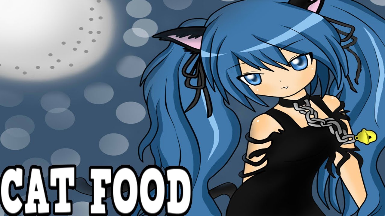 Miku Hatsune [Vocaloid] 【Miku Hatsune 】 Cat Food - YouTube