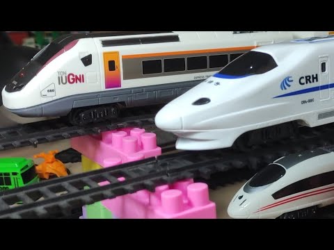 Double Trainset Fenfa High Speed Train - YouTube