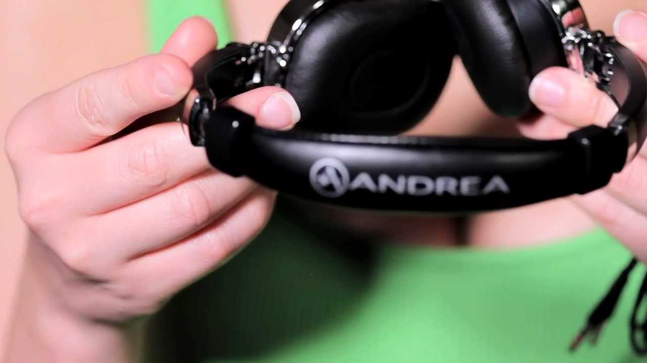 Andrea Electronics SuperBeam Headphone Features - YouTube