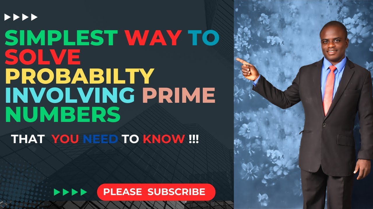 Mathematics : Calculation on probability involving prime numbers ( Part ...