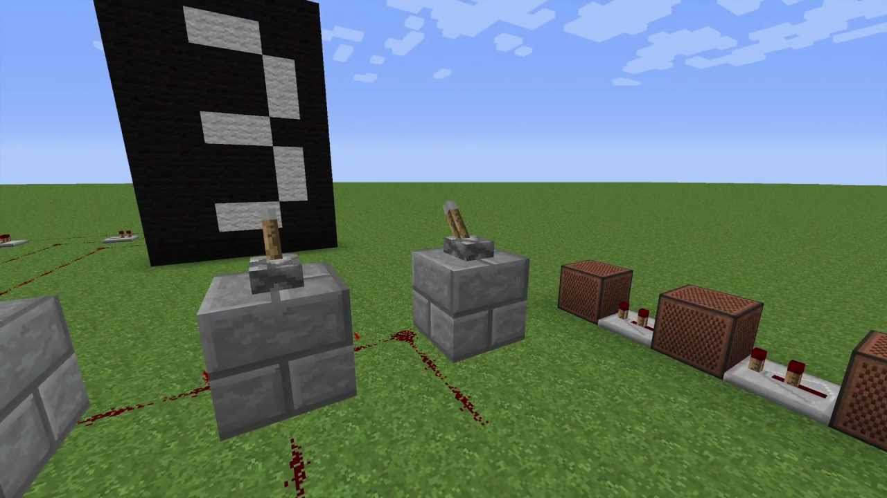 Minecraft - The Power of Edited Textures (in redstone displays) - YouTube