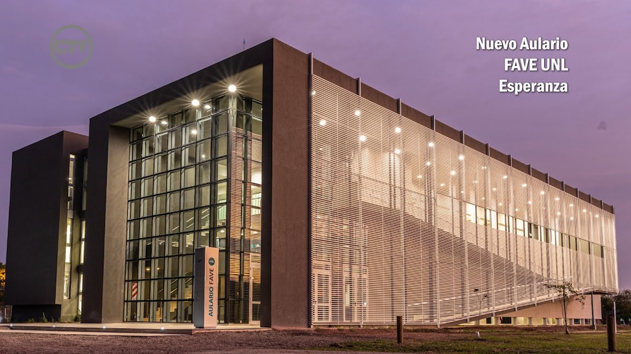 AULARIO DE LA FAVE UNL por el Arq. Marcelo Saba - YouTube