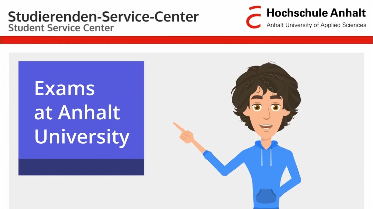 Exams at Anhalt University | Student Service Center - YouTube