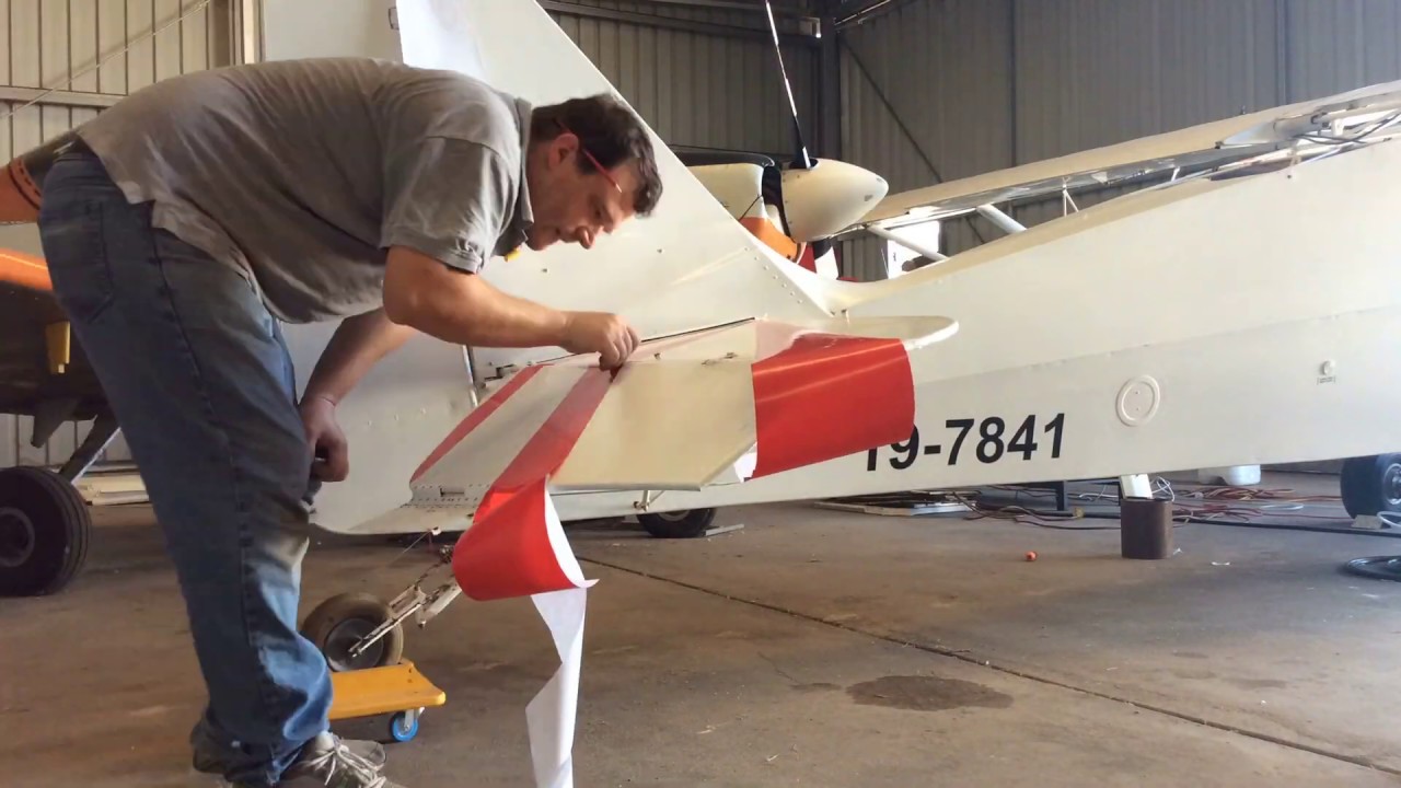 Aeropup | Elevator vinyl application. - YouTube