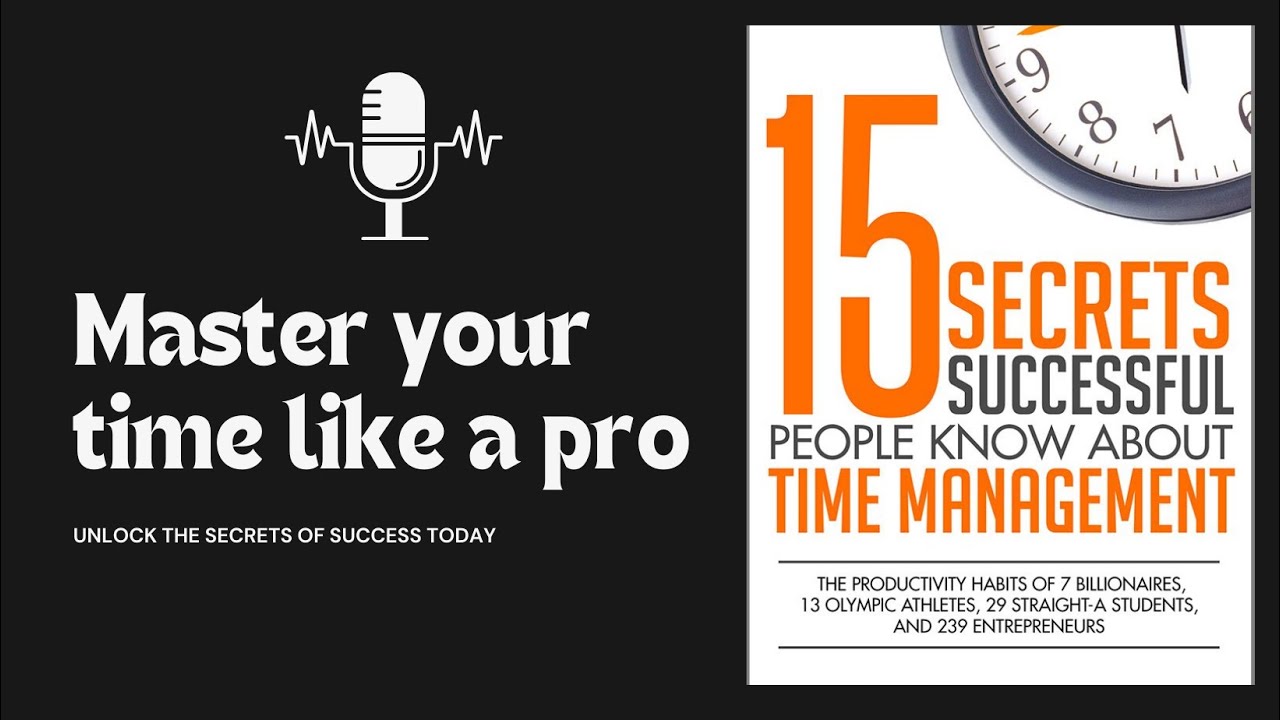 15 Secrets Successful People Know About Time Management by Kevin Kruse ...