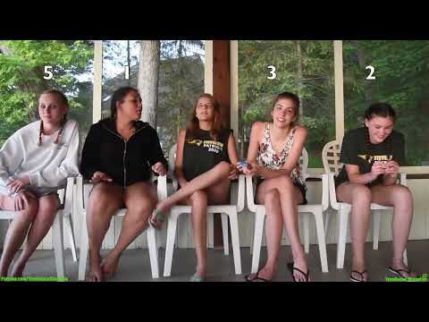 College Girls Dangling in Flip Flops