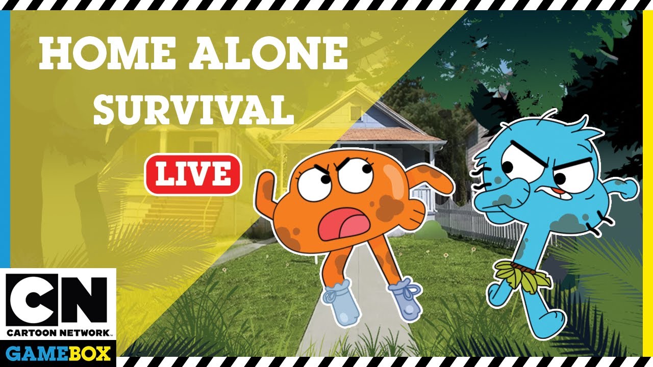 🔴 Live - Home Alone Survival | Will Gumball and Darwin survive ...