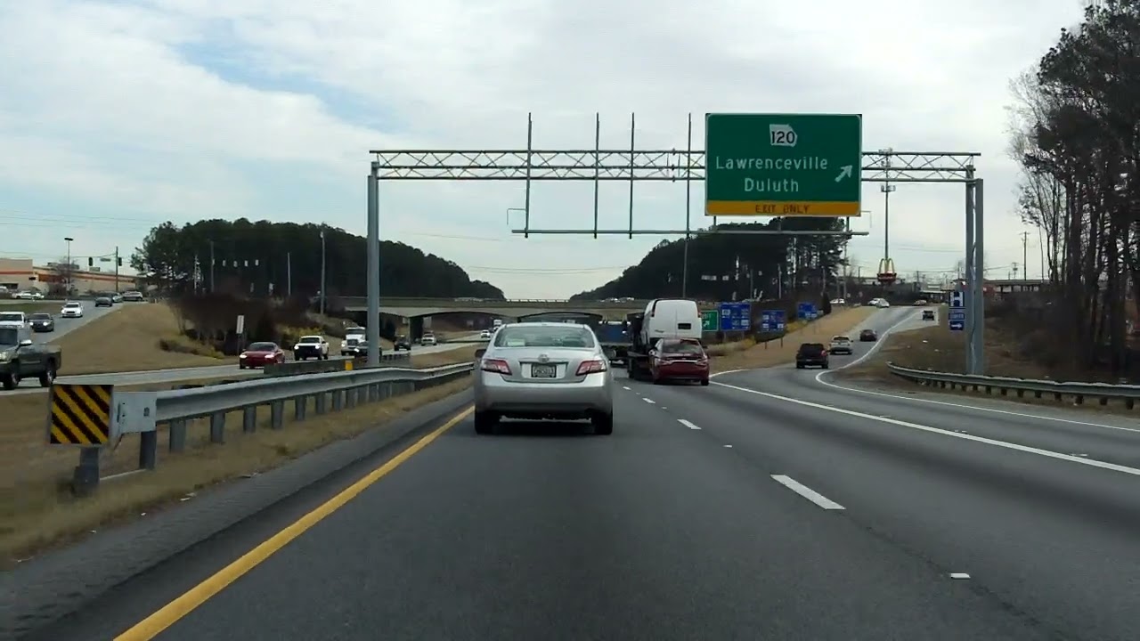 University Parkway (GA 316) eastbound - YouTube