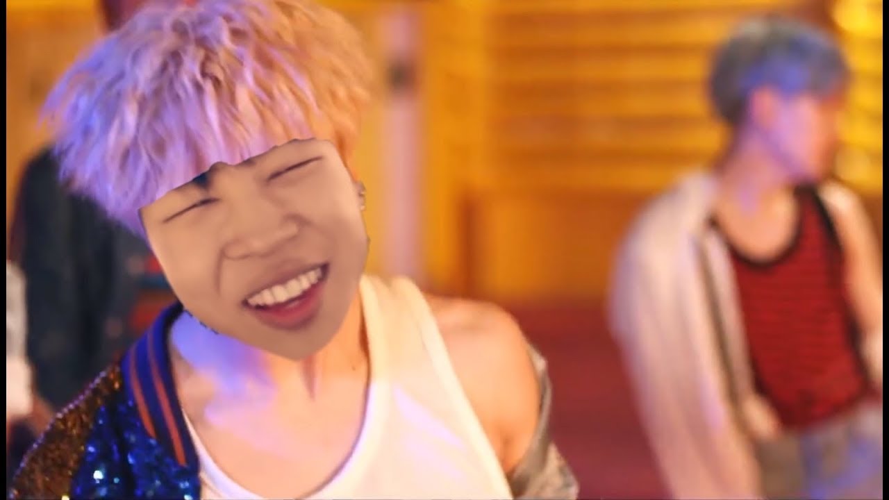BTS DNA MV 2X but every time they say "DNA" it is replaced by Jimin's ...