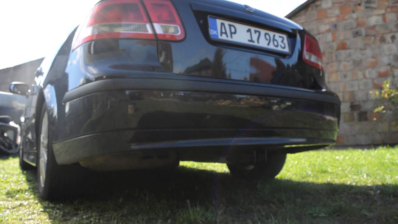 Saab 1.8T 192KM Vector Hirsch Performance exhaust - YouTube