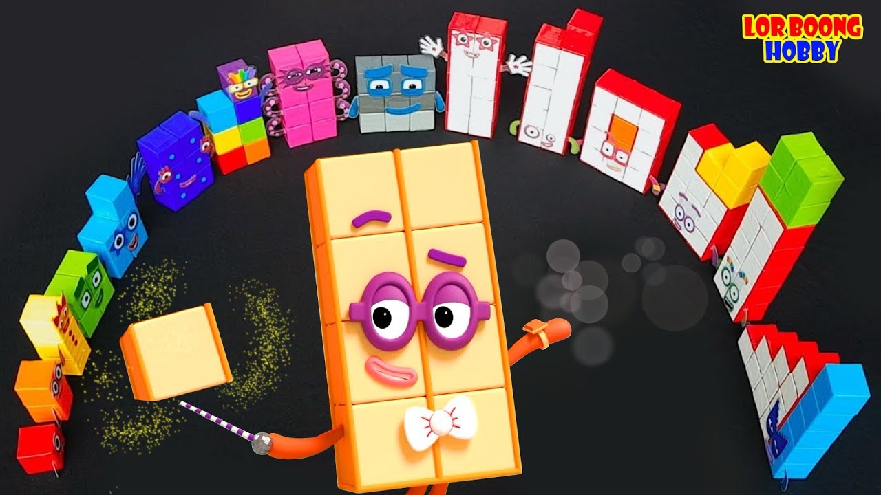 Numberblocks full episodes 20 Magnet | Numberblocks fun made magnet ...