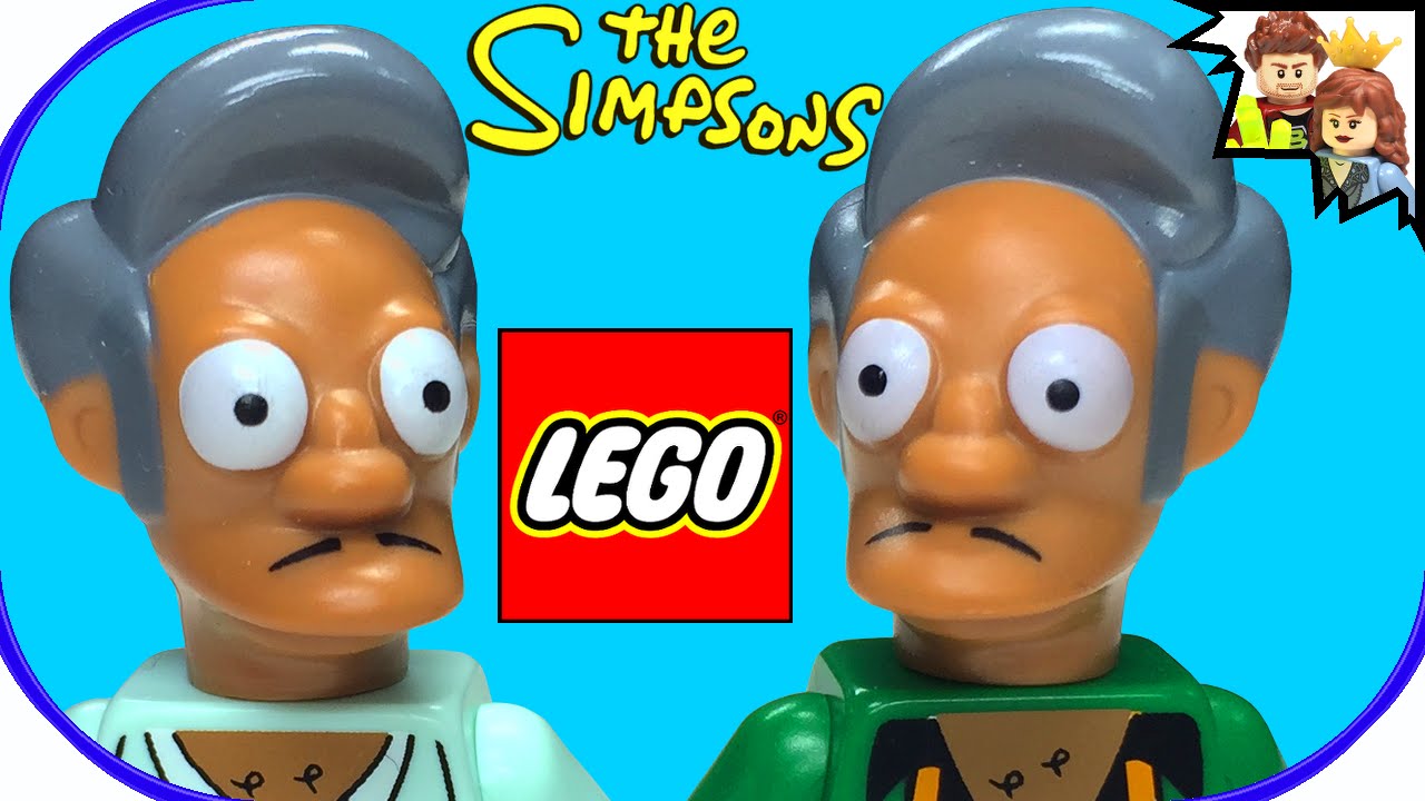 LEGO Simpsons Apu Minifigure Comparison - BrickQueen - YouTube