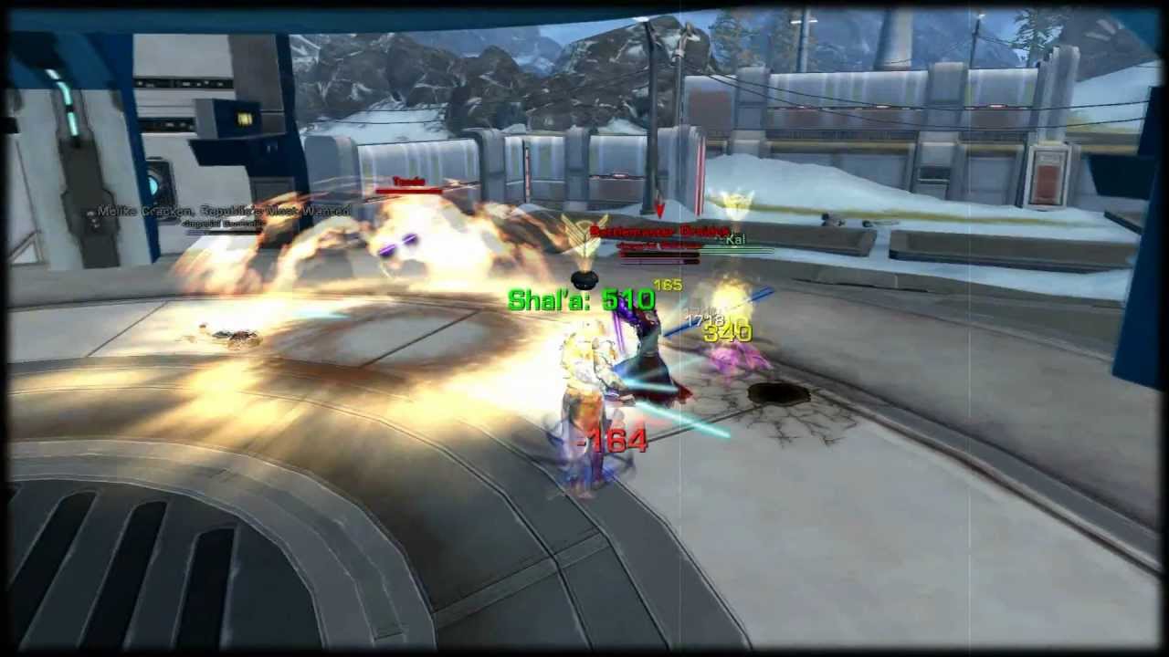 50 Jedi Sentinel - Watchman SWTOR PVP - YouTube