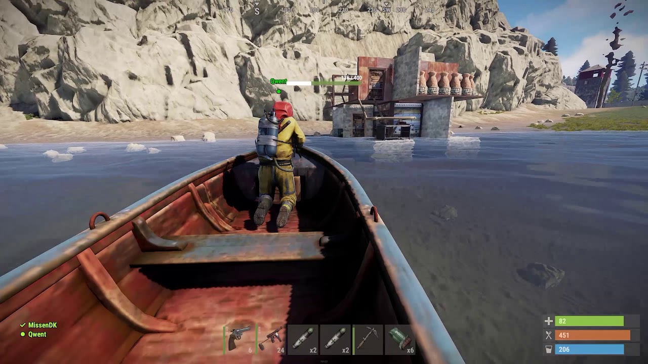 Finder en decayet base med fat loot ! "RUST" - YouTube