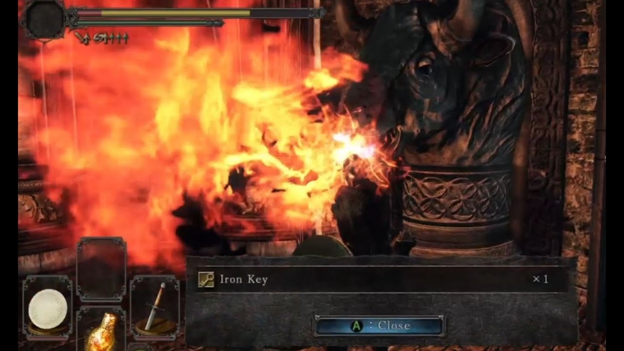 Dark Souls 2 - Where To Find The Iron Key - YouTube