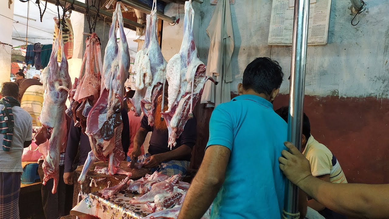 16 KG [$210] Black Goat | Full Goat Cutting and Cleaning Skills | Goat ...