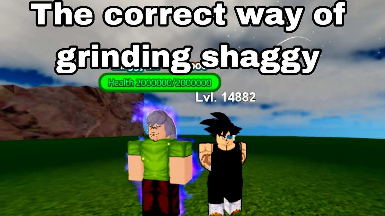 The right way to grind shaggy for levels in Dragon Ball Evolution - YouTube