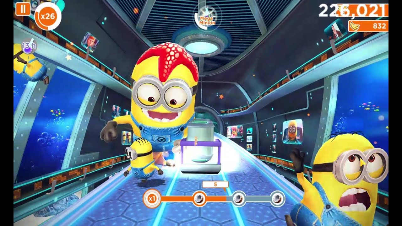 Despicable Me Minion Rush Level 95 Minion Starfish - YouTube