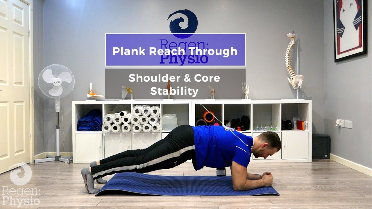 Plank Reach Through - YouTube