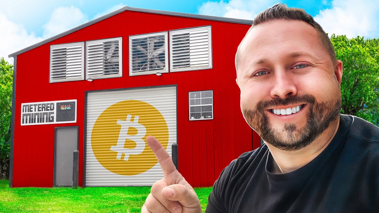 I Visited a 5000 GPU Mining Farm! Metered Mining Facility - YouTube