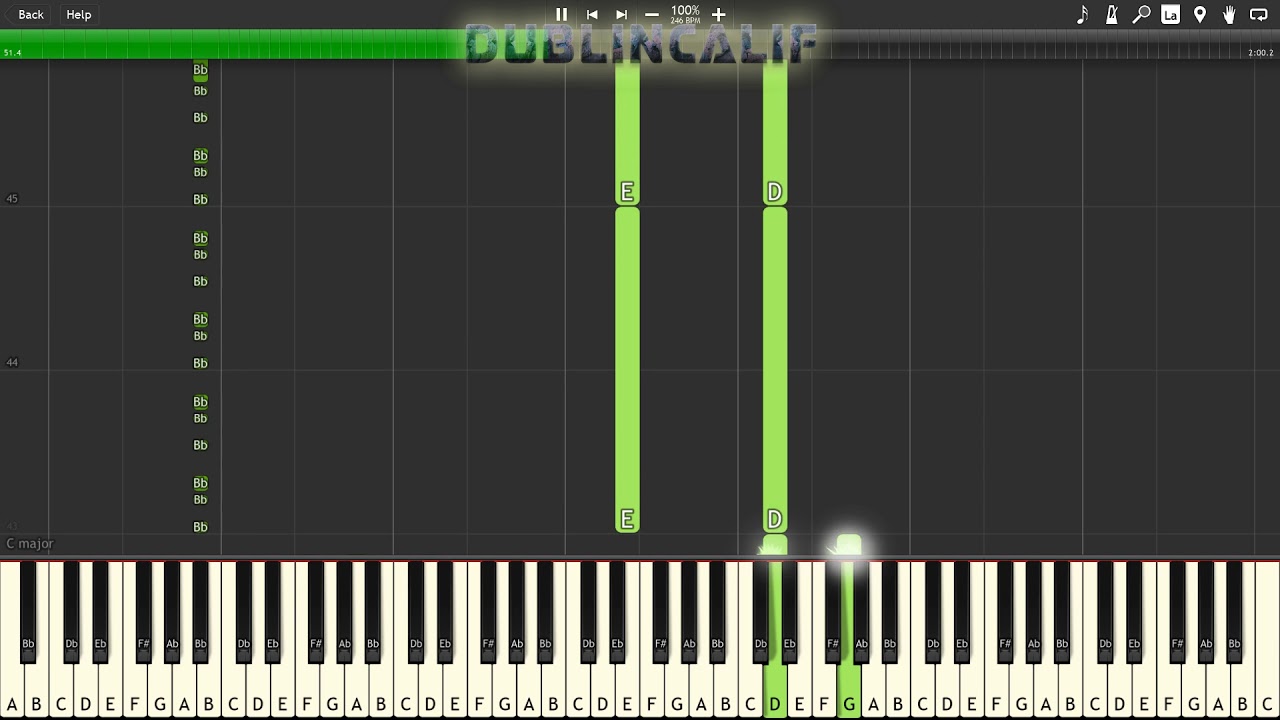 EarthBound - Battle Against an Unsettling Opponent Theme Piano Tutorial ...
