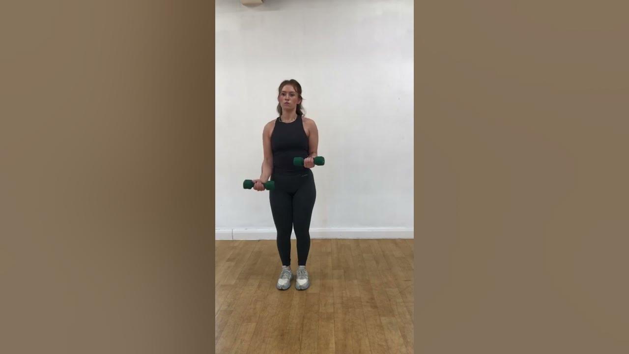 Bicep Curl With Isometric Hold [exercise Library] Youtube