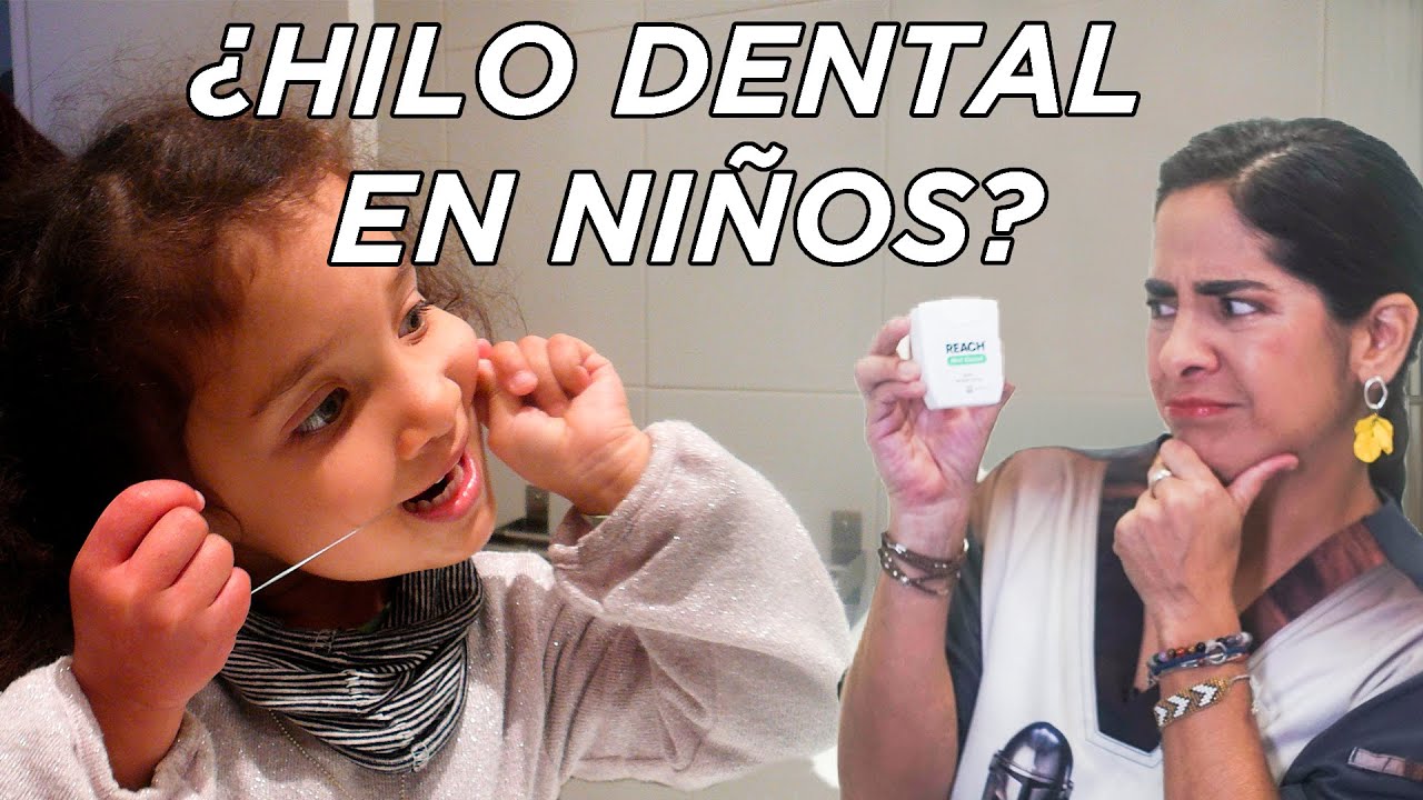 ¿Hilo dental en niños? - YouTube