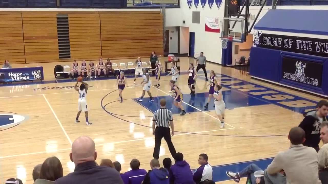Butler high school girls JV basketball vs Miamisburg 1 - YouTube