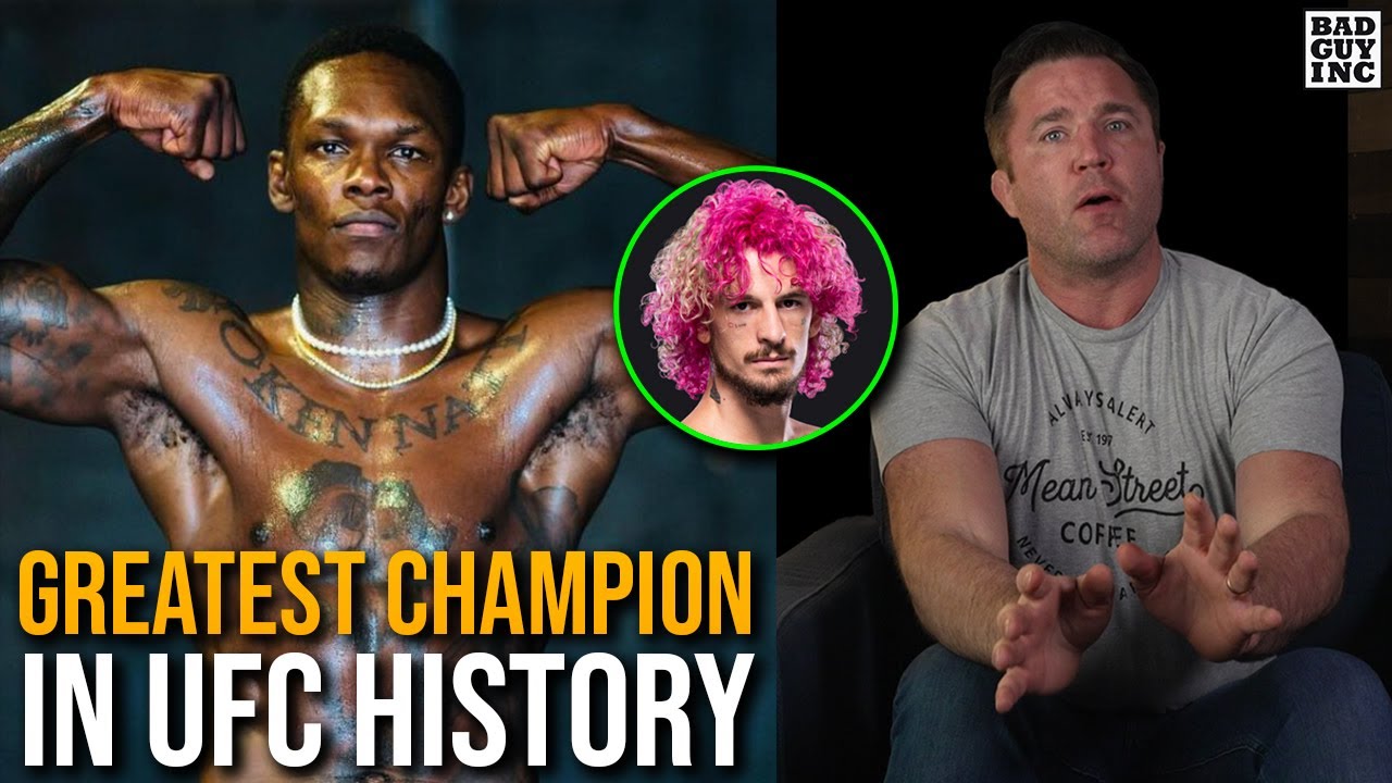 Suga Sean calls Adesanya the best Champion in UFC history… - YouTube