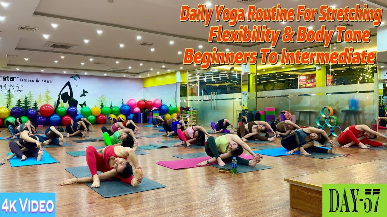 DAY-57 Daily Yoga Routine For Stretching, Flexibility & Body Tone | Master Ranjeet Singh Bhatia ...