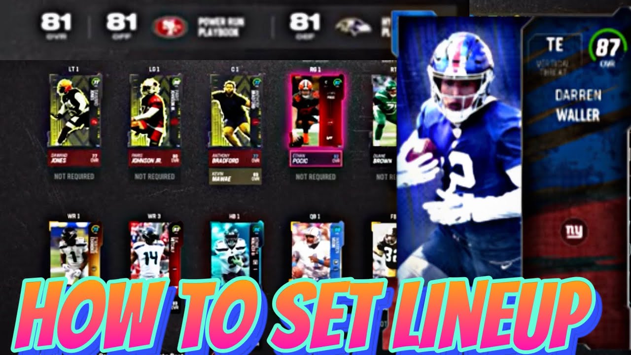 How to have the best lineup in kickoff house rules madden 24 - YouTube
