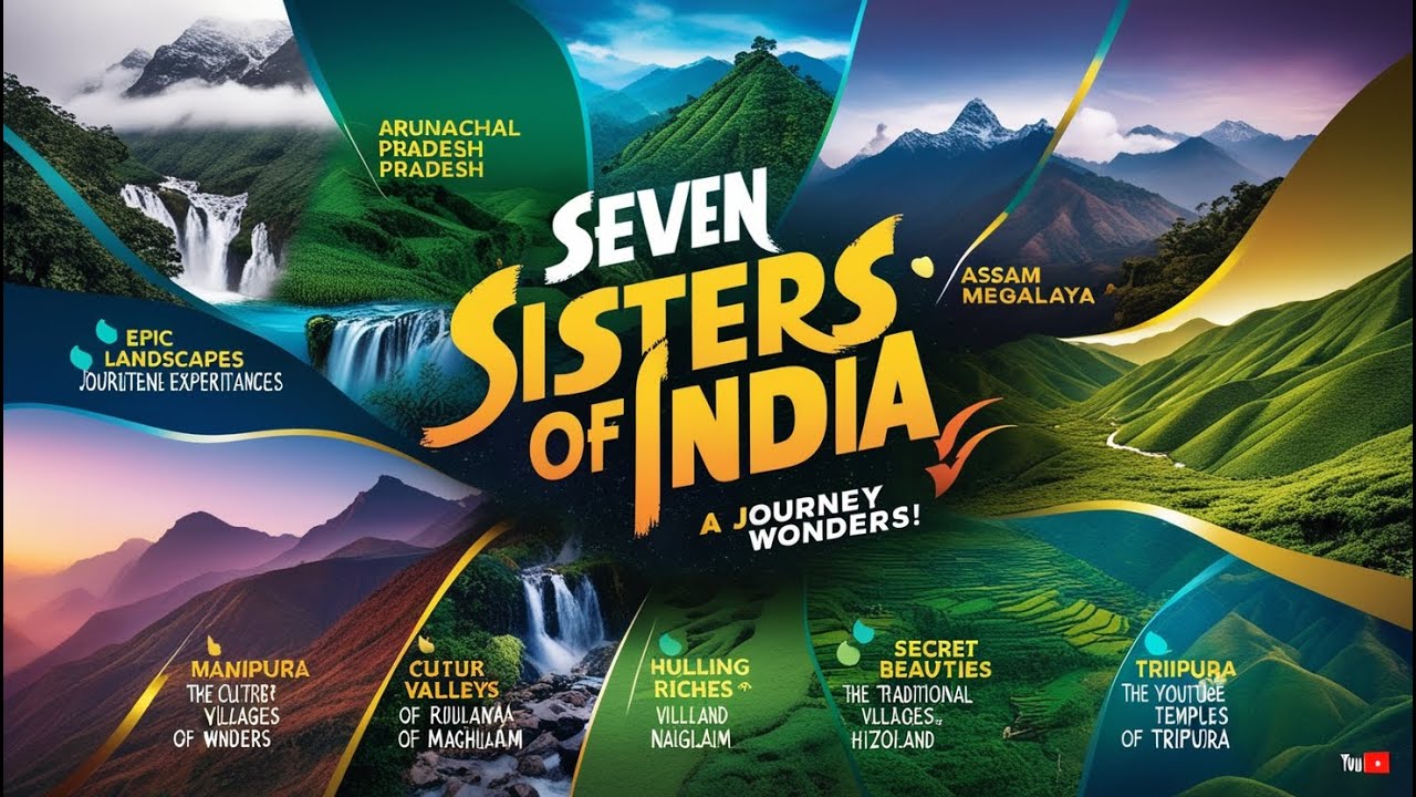 Top Tourist Destinations to Visit in the Seven Sisters of India (North ...