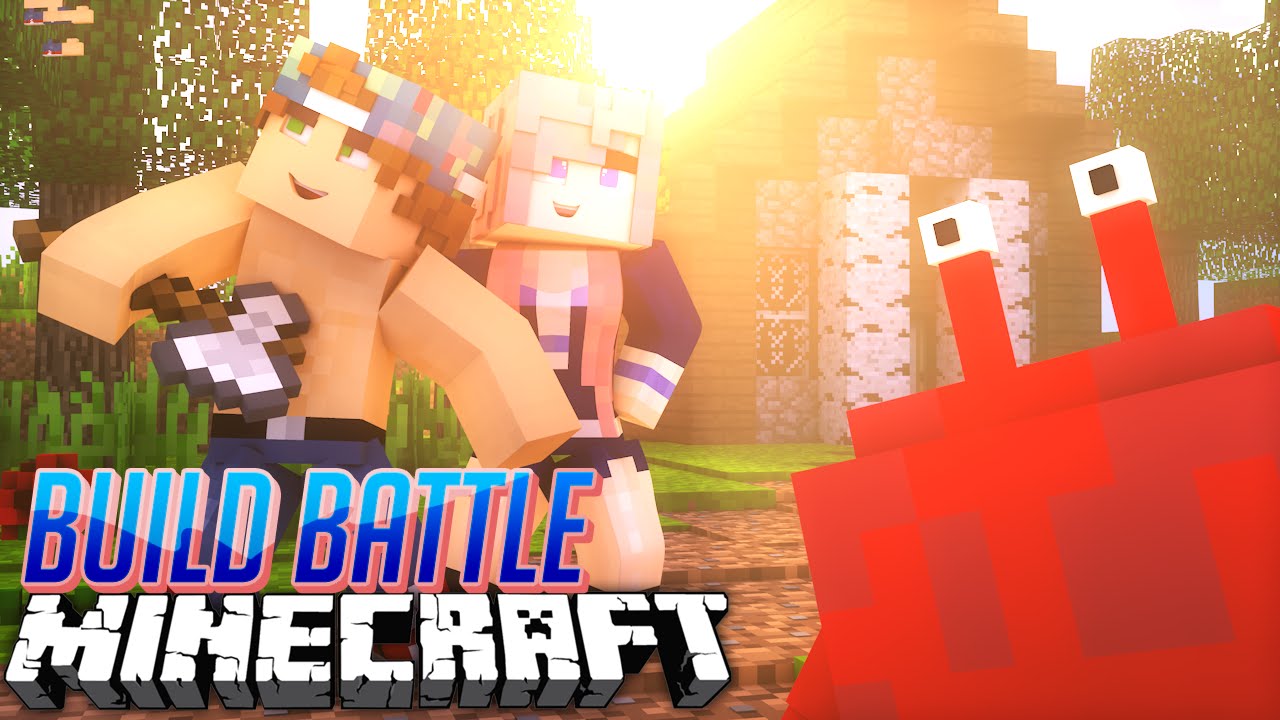 CRABS!? | TEAM BUILD BATTLE w/ LDSHADOWLADY | Minecraft - YouTube