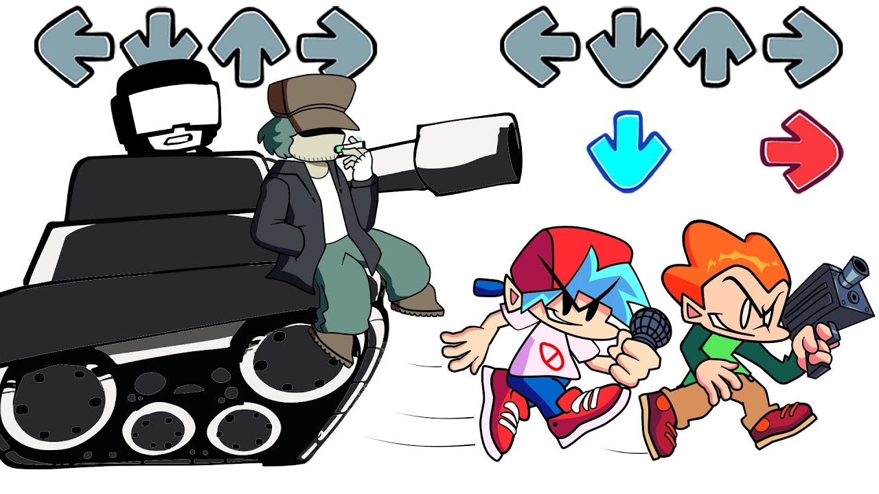 FNF Characters Battle | FRIDAY NIGHT FUNKIN ANIMATION - YouTube