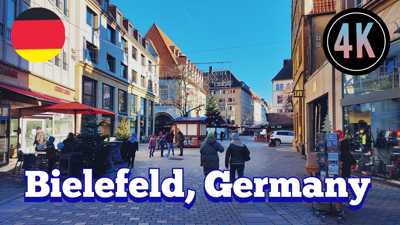 Bielefeld City,Germany/Tour in Bielefeld NRW in Deutschland 4k - YouTube