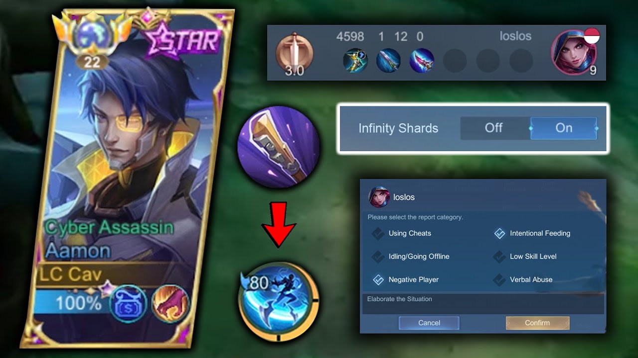AAMON Cheat Infinite Shards Bantai NATALIA Mati Selusin Terus Kita ...