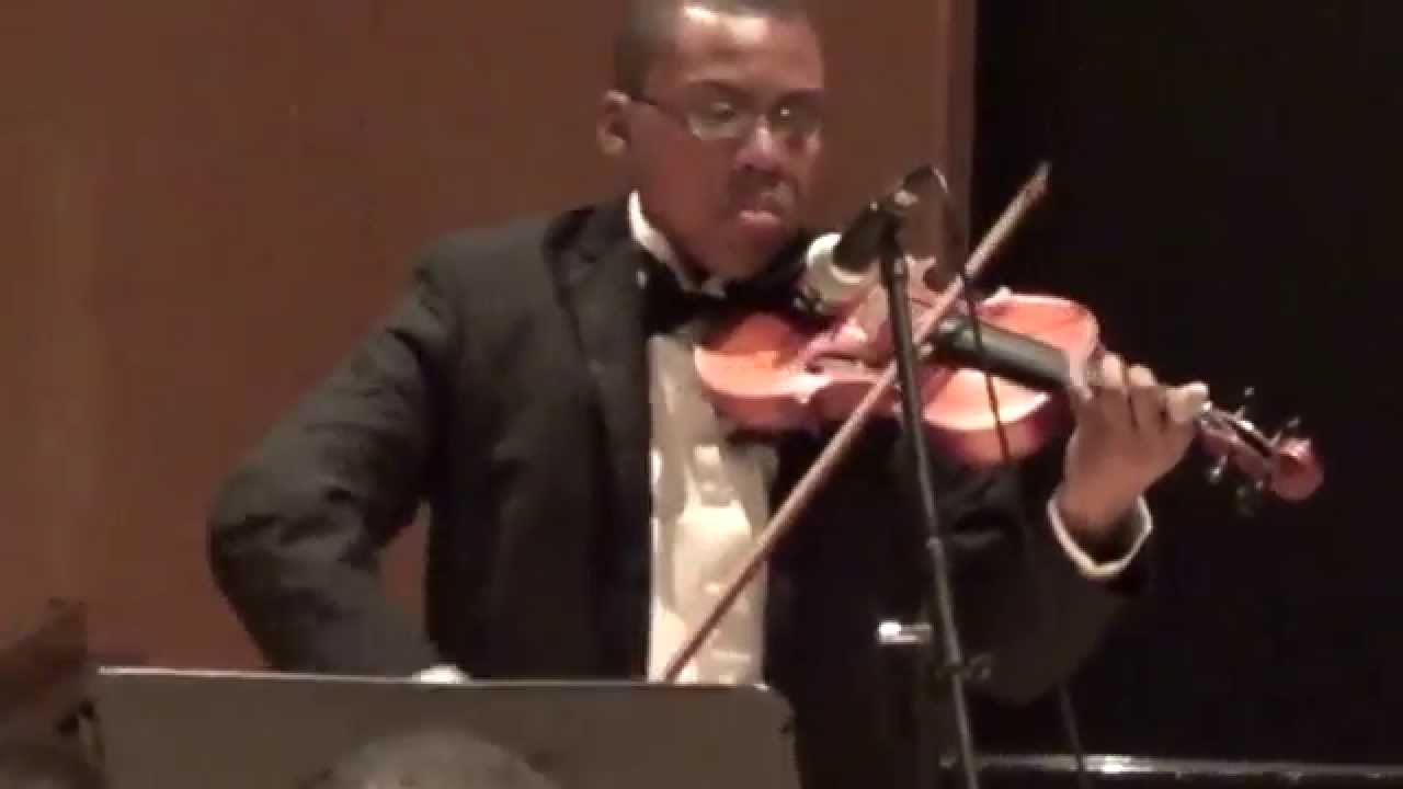 Marvin Cofield Playing "Concertino" @Mind Builders Music Recital 2015 ...