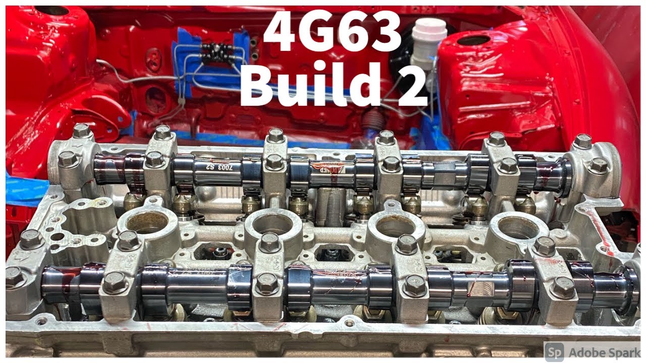 Mitsubishi Eclipse GSX Build Part 3: 4G63 Top End - YouTube