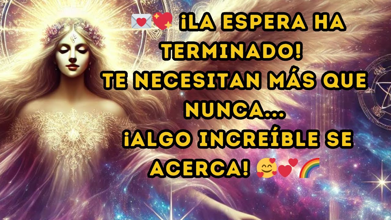💖 ¡La espera ha terminado! Te necesitan más que nunca ... ¡Algo ...