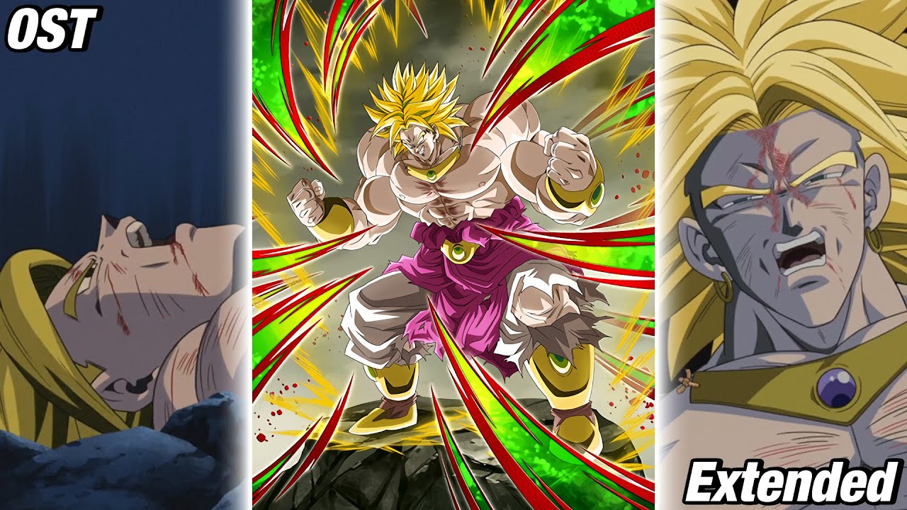 INT LR Dokkan Fest Legendary Super Saiyan Broly Intro Extended OST ...