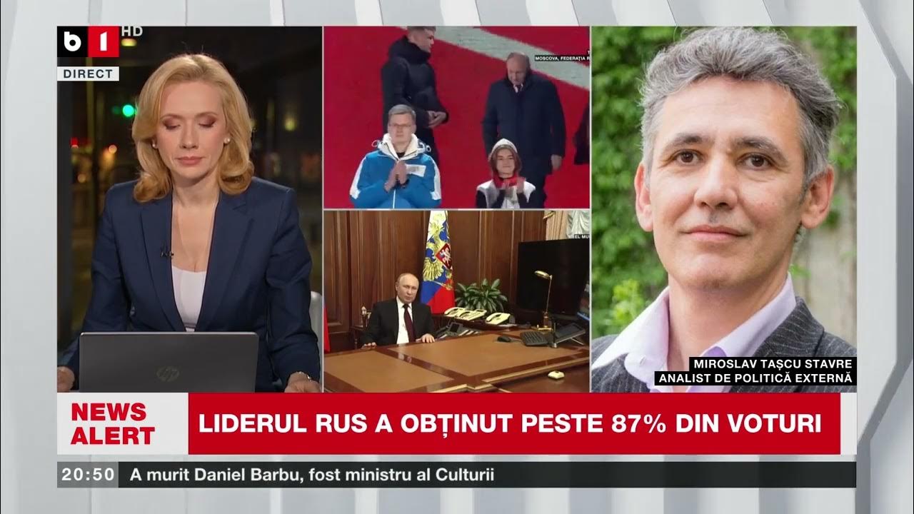 ”ALEGERI” ÎN RUSIA VLADIMIR VS PUTIN. Știri B1TV_18 martie 2024 - YouTube