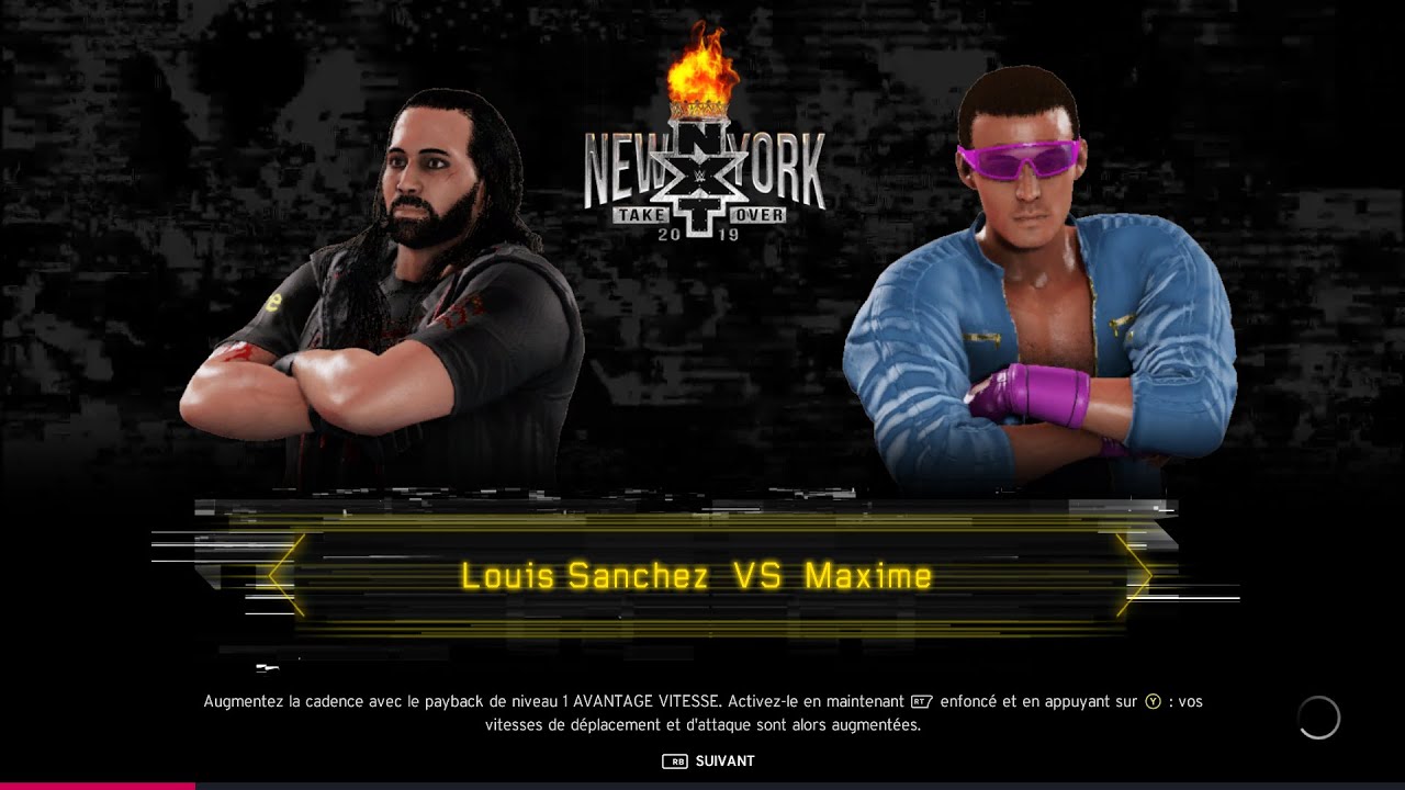 Le premier showmatch de Maxime à la WWE - YouTube