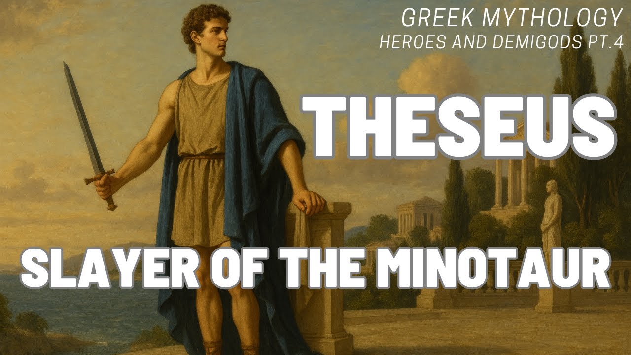 Theseus – Slayer of the Minotaur {Greek mythology} {Heroes and Demigods ...