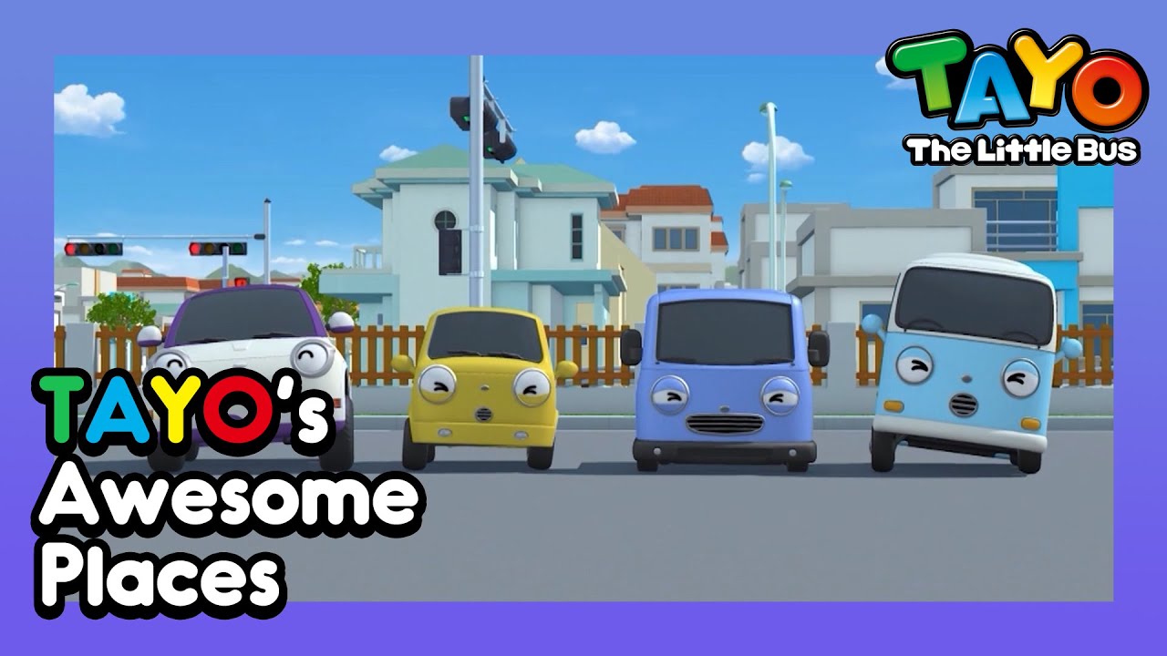 The school for baby cars l Where are Tayo's Awesome Places? l Tayo ...