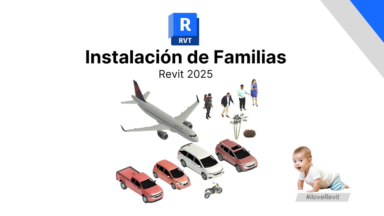 INSTALACIÓN DE FAMILIAS - REVIT 2024/2025 - YouTube
